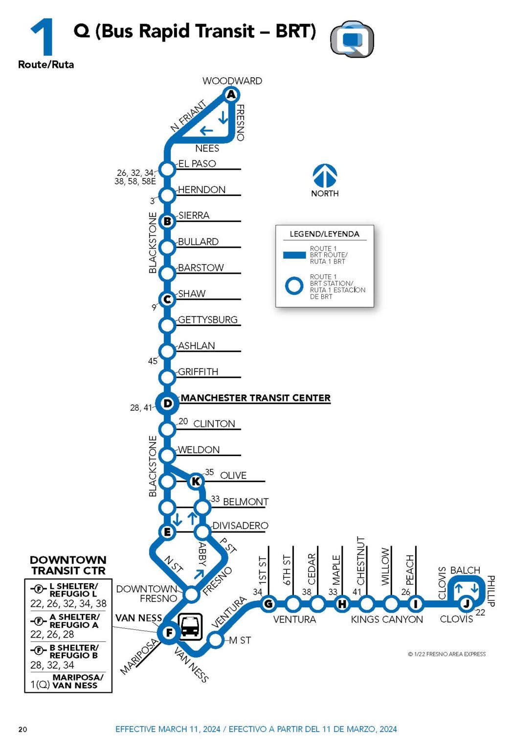 FAX Routes & Schedules – City of Fresno