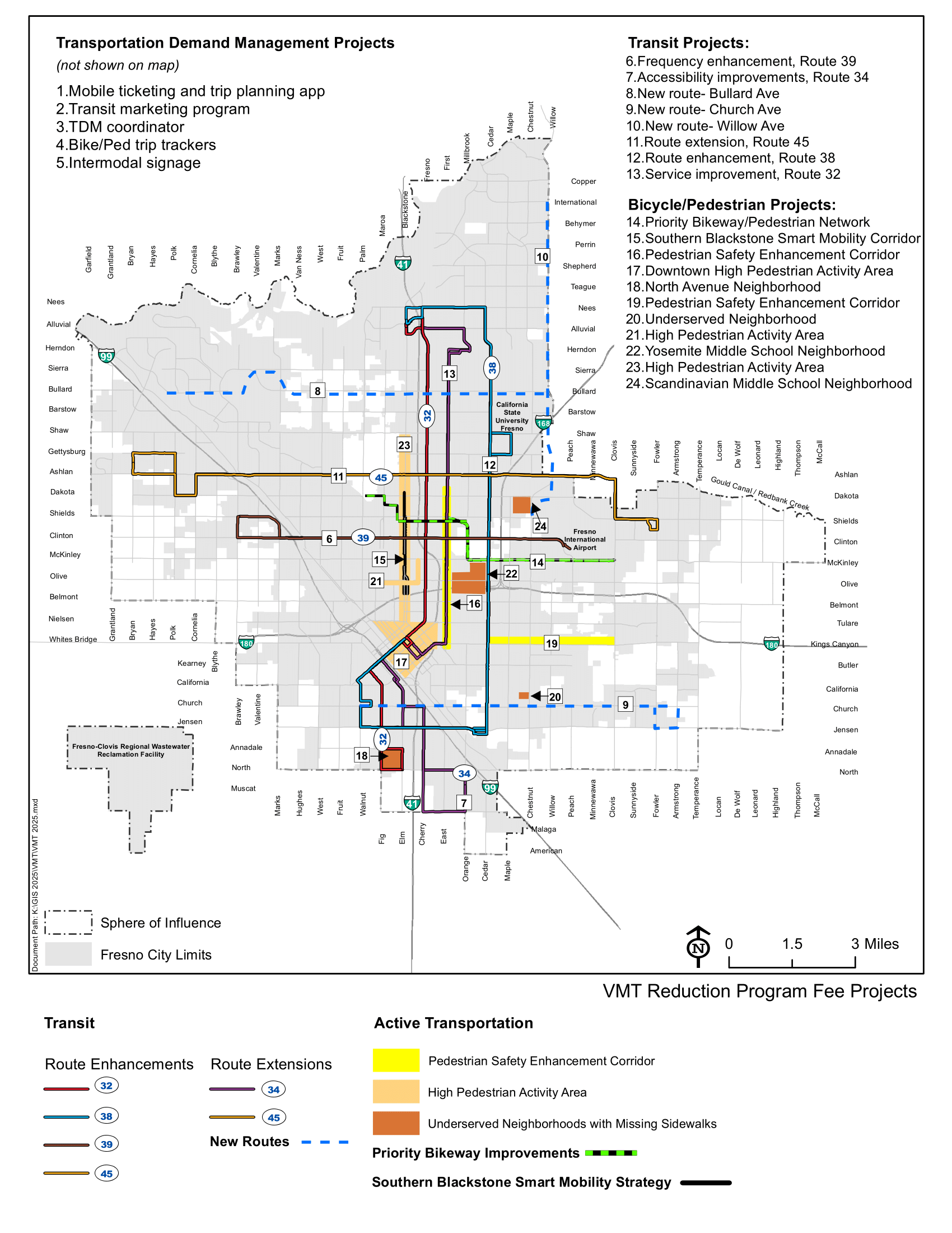 Vehicle Miles Traveled – City of Fresno