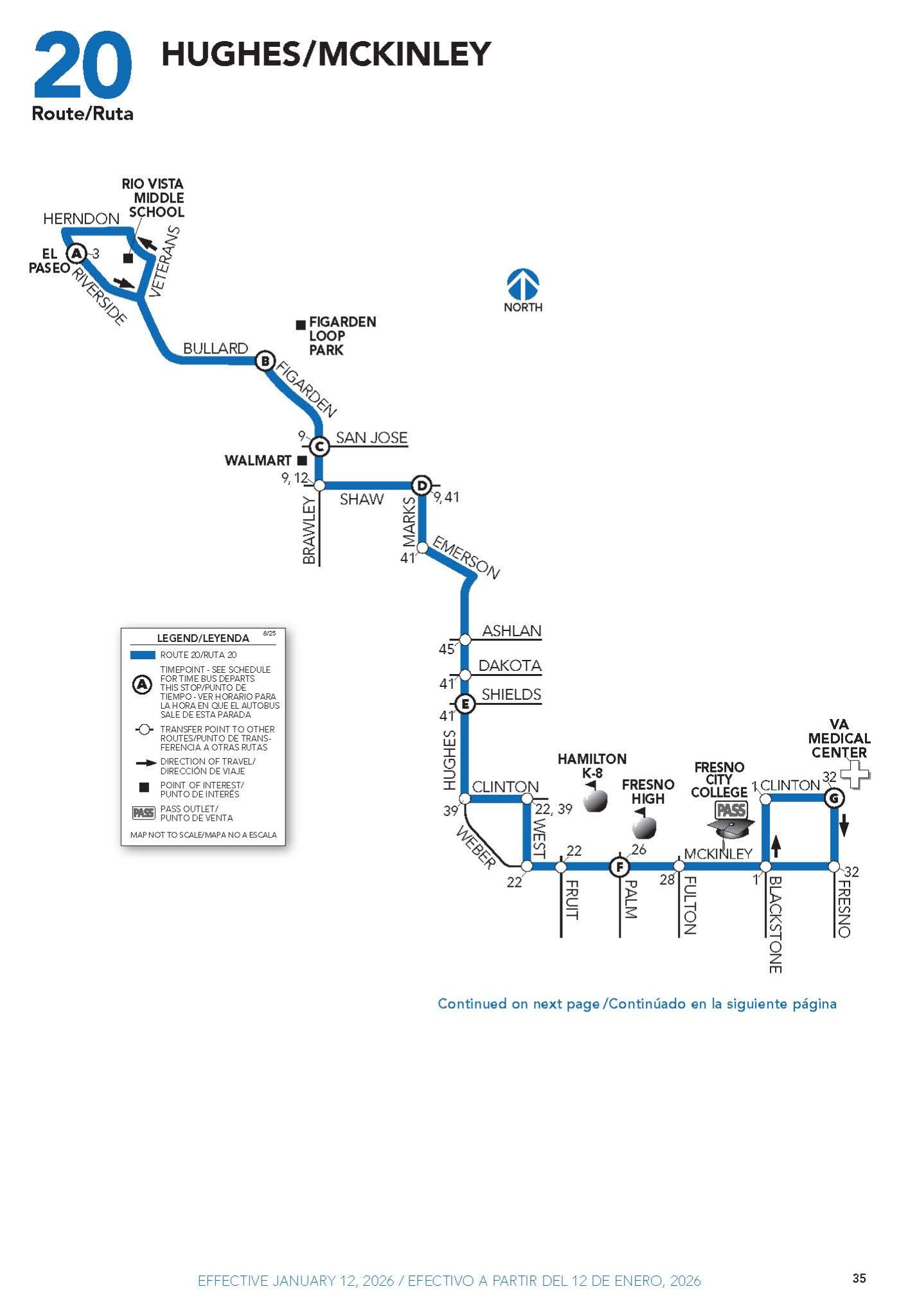 FAX Routes & Schedules – City of Fresno