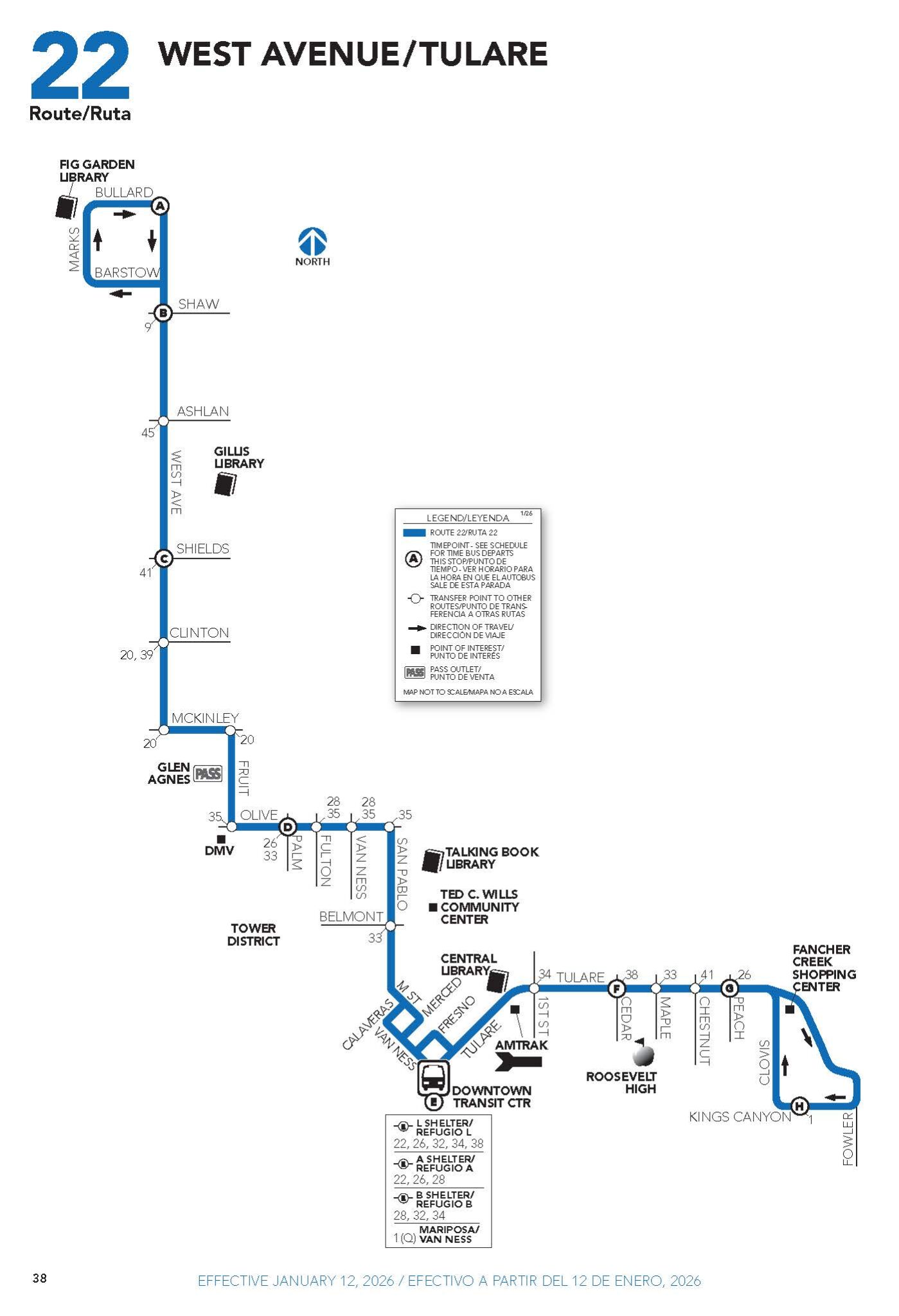 FAX Routes & Schedules – City of Fresno
