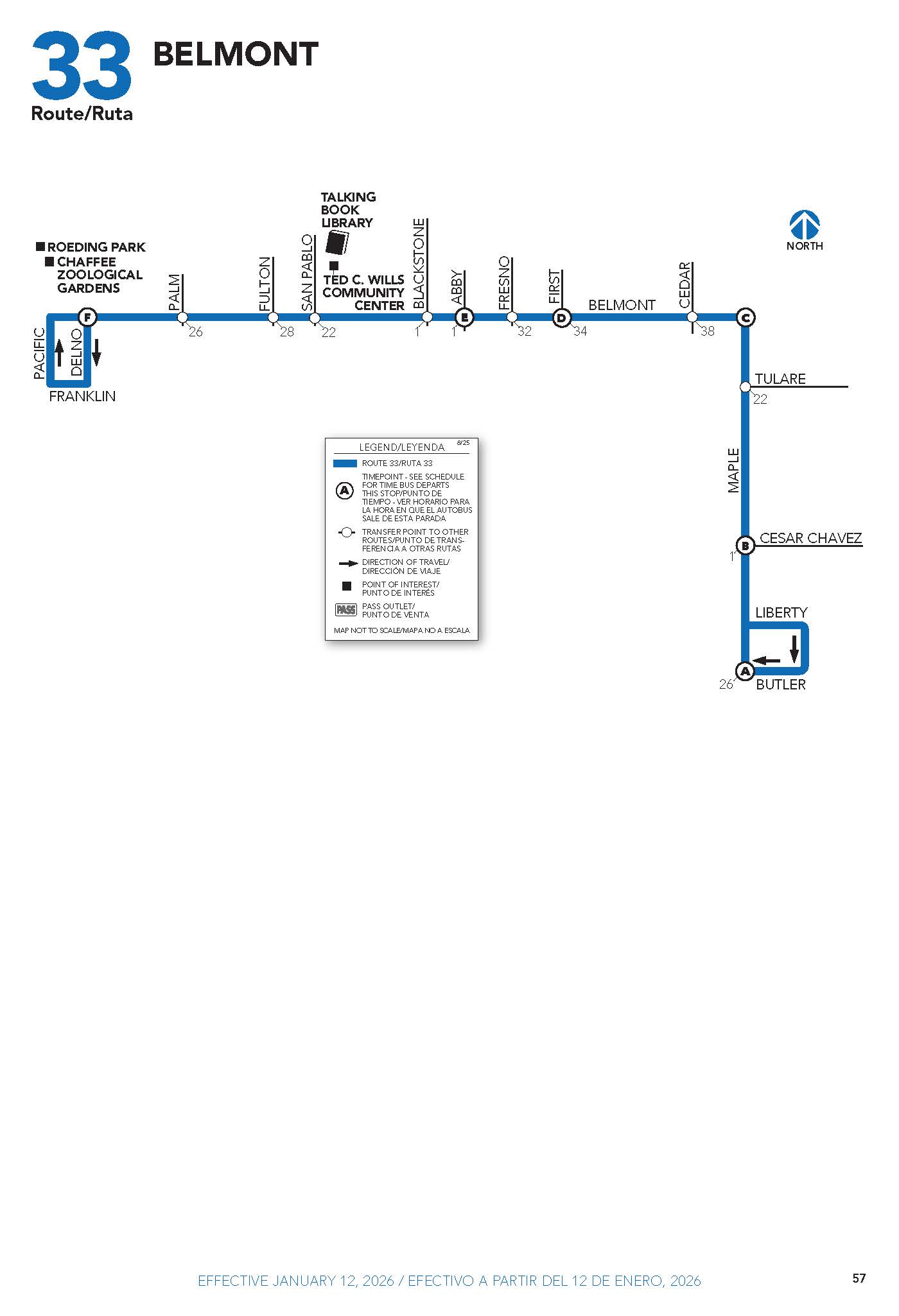 FAX Routes & Schedules – City of Fresno