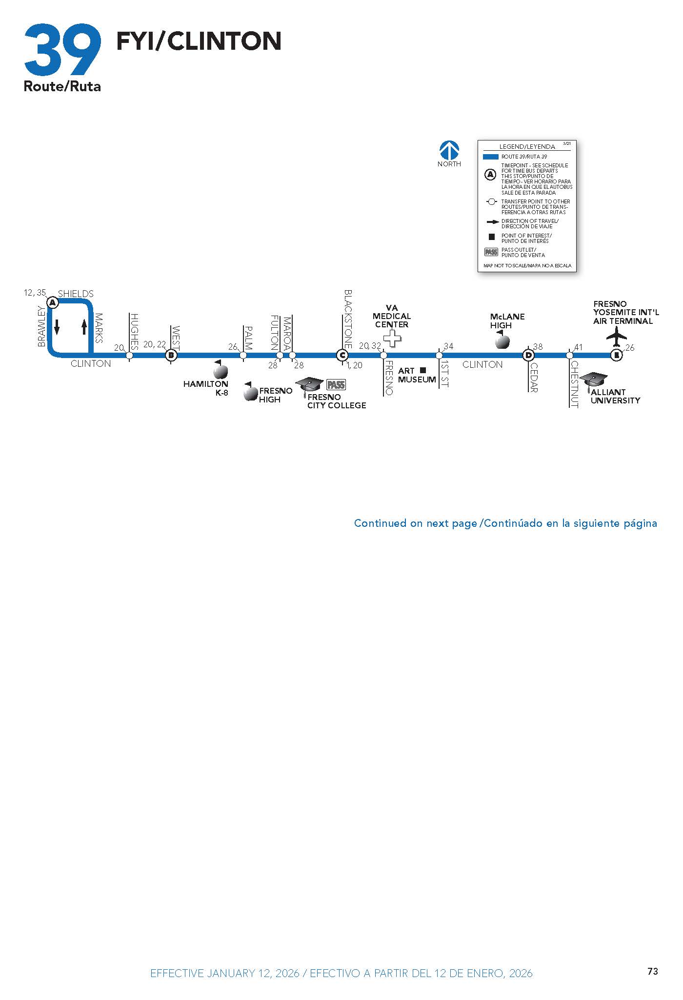 FAX Routes & Schedules – City of Fresno